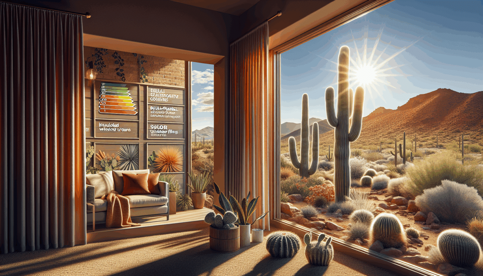 Energy-Saving Window Treatments - Arizona Window Shutters