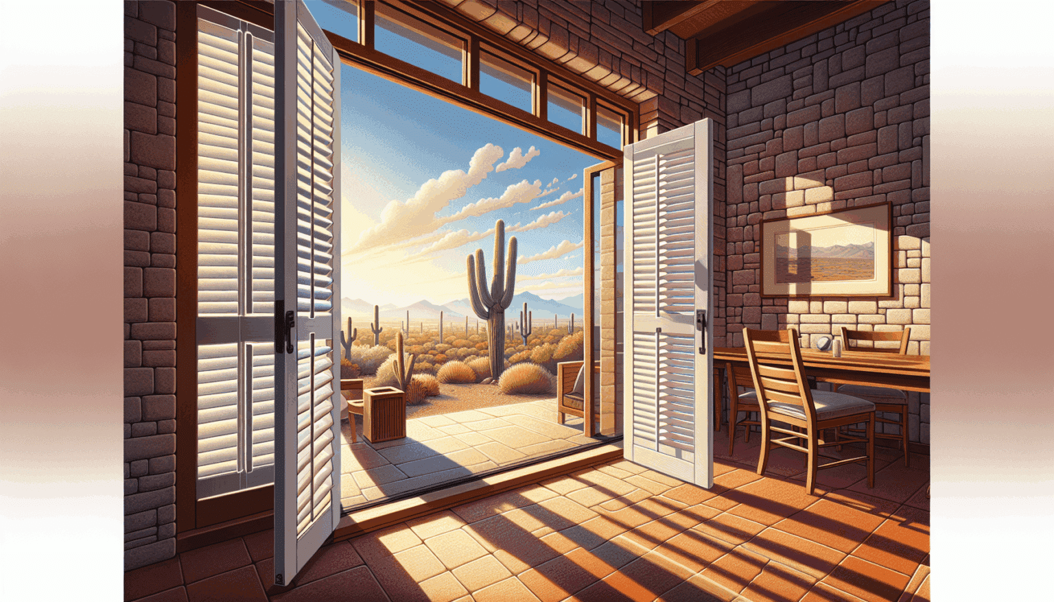 Plantation Shutters for Sliding Doors Tips - Arizona Window Shutters